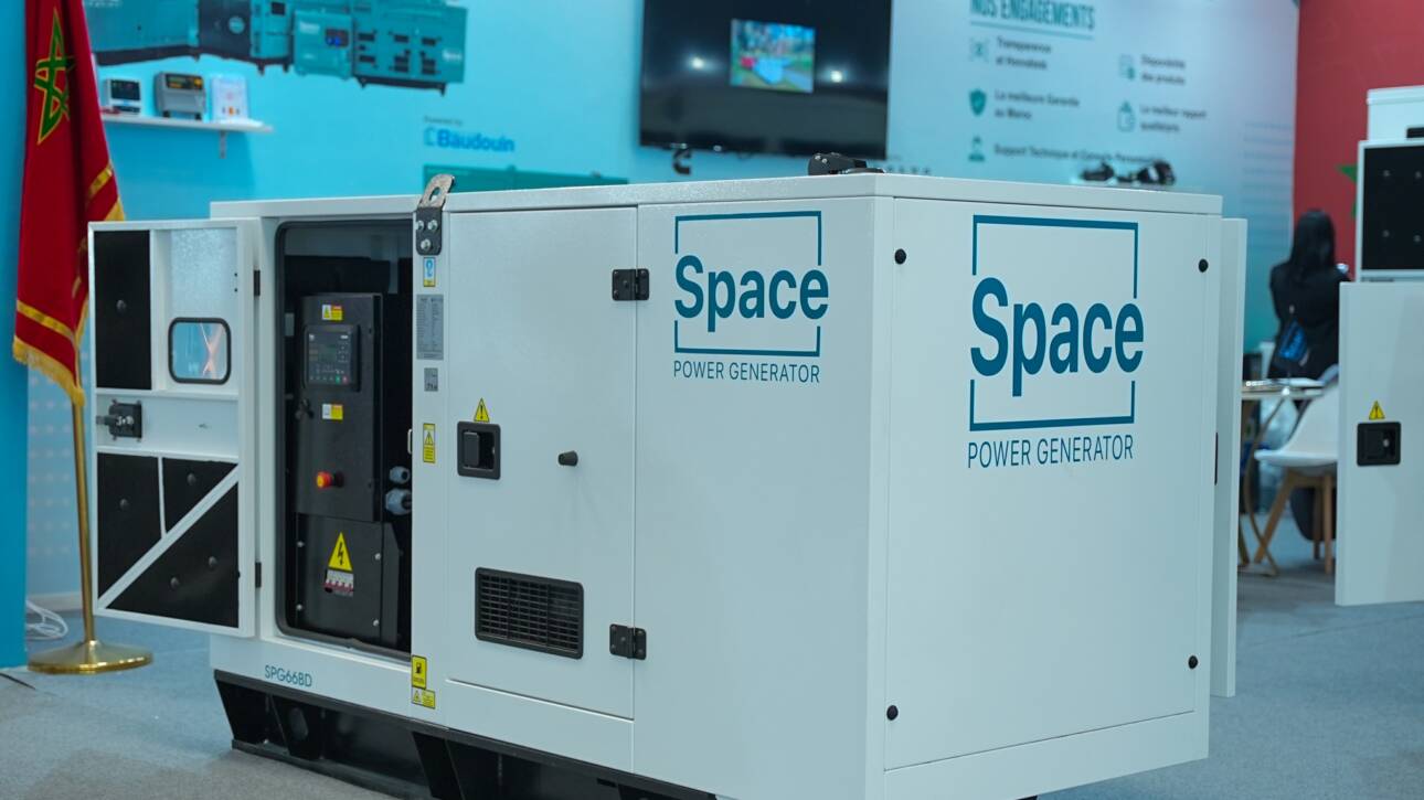 Groupe Électrogène Data Center Maroc 2025 – Space Power